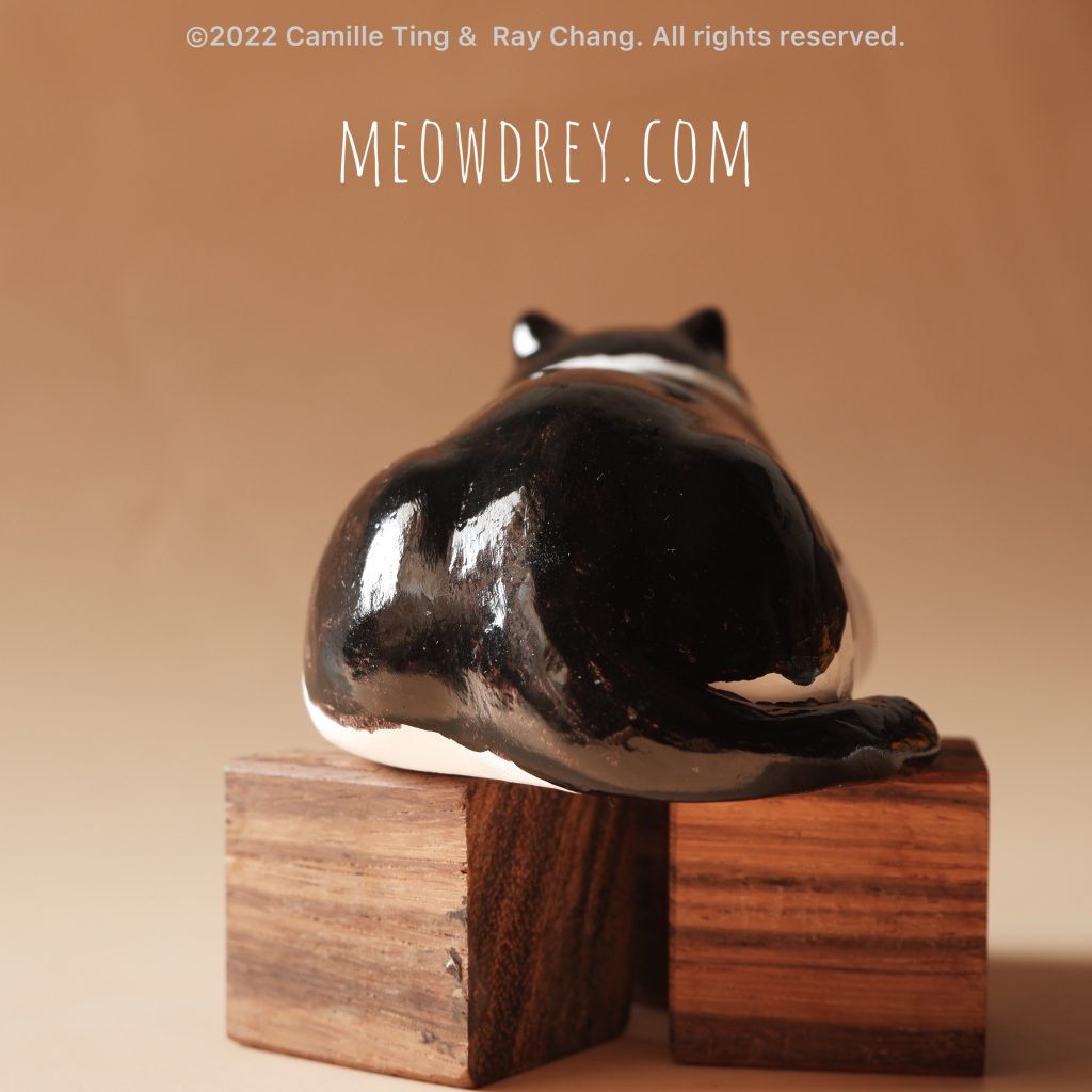 喵黛麗肥貓 Meowdrey Hepburn Cat Sculpture - Camille Ting - Meowdrey 喵黛麗塔羅